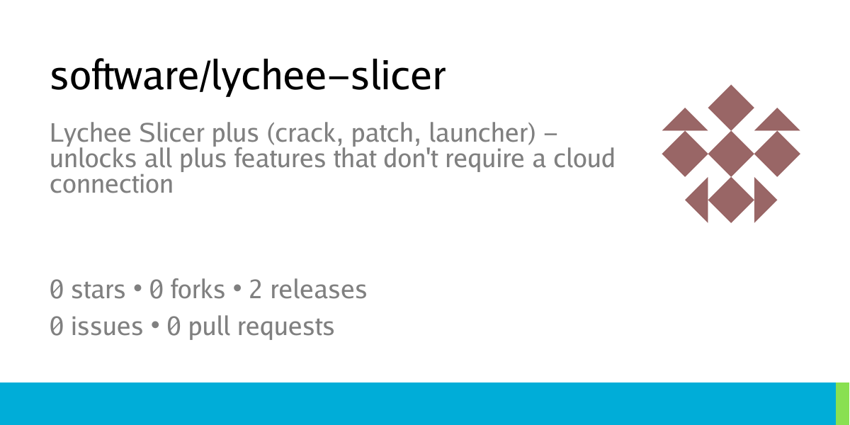 software/lychee-slicer: Lychee Slicer plus (crack, patch, launcher ...